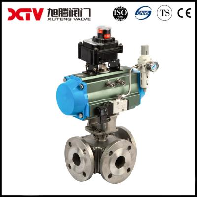 China High Platform Square Three-Way Q44F-25P Floating Ball Valve for Different Applications for sale