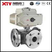 China High Platform Square Three-Way Q44F-25P Floating Ball Valve for Different Applications for sale
