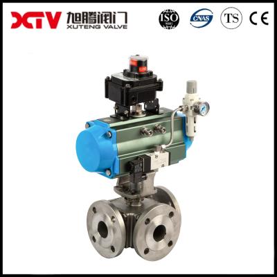 China Estimated Delivery Time Stainless Steel ANSI T Type Square Three-Way Ball Valve 150LB for sale