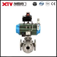 China Estimated Delivery Time Stainless Steel ANSI T Type Square Three-Way Ball Valve 150LB for sale
