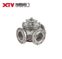 China L Type High Platform Square Three-Way Ball Valve 300LB Package Gross Weight 70.000kg for sale