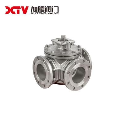China L Type High Platform Square Three-Way Ball Valve 300LB Package Gross Weight 70.000kg for sale
