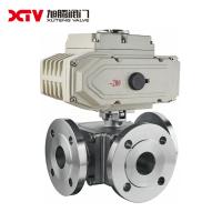 China High Platform ANSI T Type Square Three-Way Ball Valve 300LB for Pn16-Pn25 Pressure for sale