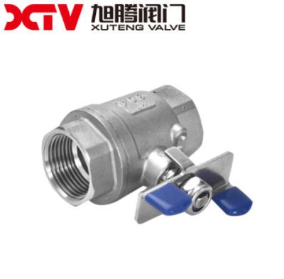 China GB Standard Industrial Threaded Full Bore Ball Valve SS304 1PC/2PC/3PC Reduce Bore for sale