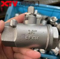 China TQ11F-1500WOG Thread Quick Return Valve/Spring Return Ball Valve for Easy Maintenance for sale