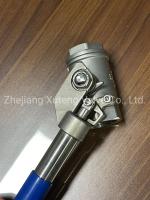 China Xtv Coc / ISO/CE Full Bore 1500wog BSPT Spring Return Handle 2PC Ball Valve Solution for sale