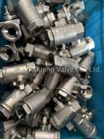 China 30-Day Return Policy Water Media Stainless Steel Ball Valve with Spring Return Handle for sale