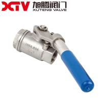China GB Standard Xtv CE Coc ISO Threaded Spring Return Ball Valve with CE/SGS/ISO9001 for sale