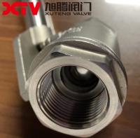 China Bsp Standard Spring Loaded Ball Valves with CE/ISO/API Approval and Manual Operation for sale