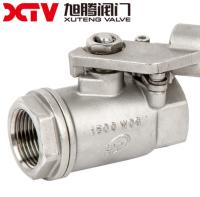 China Water Industrial Usage Xtv Automatic Return Stainless Steel Ball Valve for Piping 1 Inch for sale