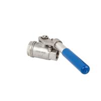China Thread Connection Xtv Automatic Return Stainless Steel Ball Valve for Piping 1/2 Inch for sale