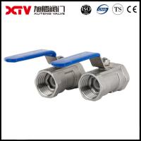 China Stainless Steel Manual Floating Ball Valve for Oil Media Application for sale