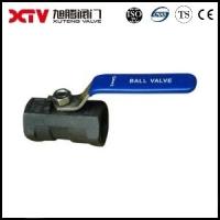 China Industrial Usage 1PC Screw Ball Valve Manual Driving Mode with Ss Thread Xtv for sale