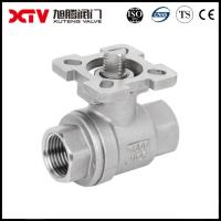 China Gas Media 2PC Stainless Steel External Thread Ball Valve 20.00cm * 10.00cm * 8.00cm for sale