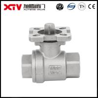 China Gas Media 2PC Stainless Steel External Thread Ball Valve 20.00cm * 10.00cm * 8.00cm for sale