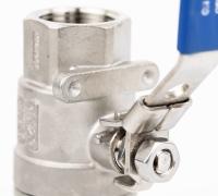 China Normal Temperature Xtv 2PC Stainless Steel Ball Valve with Internal and External Thread for sale