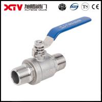 China Xtv 2PC High Platform/Manual Stainless Steel Ball Valve for GB Standard PN1.0-32.0MPa for sale