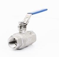 China Q11F-1000WOG and Normal Temperature Xtv 2PC Stainless Steel Round Handle Thread Ball Valve for sale