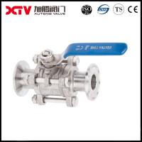 China Xtv 3PC 3/4 Inch Stainless Steel Butt Weld Ball Valve Made in for Thread End to End for sale