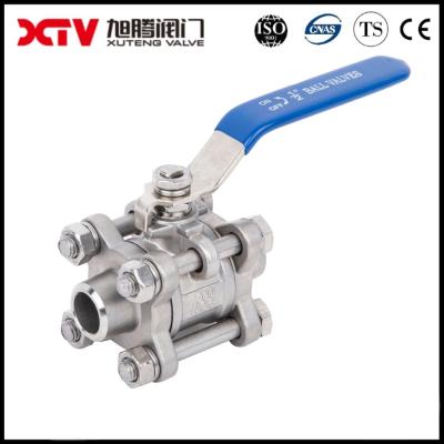 China Q61F-1000WOG Stainless Steel Full Port Thread Ball Valve 2000wog Xtv 3PC Floating for sale