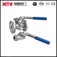 China 3/4 Inch Stainless Steel Deadman Spring Return Ball Valve with PTFE Seal and 304 Trim for sale