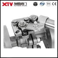 China 3/4 Inch Stainless Steel Deadman Spring Return Ball Valve with PTFE Seal and 304 Trim for sale