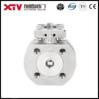 China Electric Controller Motor Operated Gas Wafer Flange V Ball Valve for Smooth Operation for sale