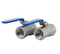 China Mainline Clog Control 1PC Ss Ball Valve With 304 Body 1000wog Nominal Pressure for sale