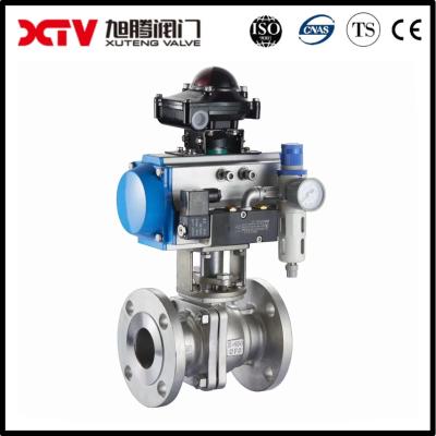 China ANSI 150lb 304 316 Wcb Full Port Manual Flange End Floating Ball Valve Stainless Steel for sale