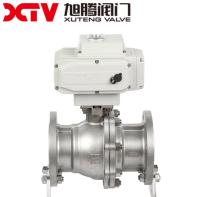 China ANSI 150lb 304 316 Wcb Full Port Manual Flange End Floating Ball Valve Stainless Steel for sale