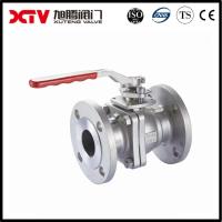 China Full Payment DIN Xtv JIS 10K 304 /316 Flanged End Stainless Steel Floating Ball Valves for sale