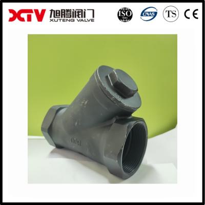 China Floating Ball Valve Y-Strainer/Filter For Thread Type NPT BSPT Bsp SS304/SS316/Wcb for sale
