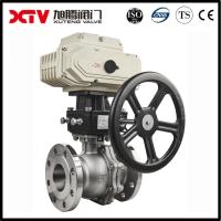 China API Certified Xtv CF8/CF8m DIN JIS ANSI Full Port 2PC Industrial Flange Floating Ball Valve for sale