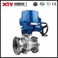 China API Certified Xtv CF8/CF8m DIN JIS ANSI Full Port 2PC Industrial Flange Floating Ball Valve for sale