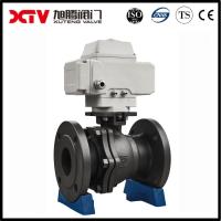 China 150-300lb API ANSI 10K-20K Flange Stainless Steel Pneumatic Actuator Flanged Ball Valve for sale