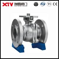China 150-300lb API ANSI 10K-20K Flange Stainless Steel Pneumatic Actuator Flanged Ball Valve for sale