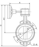 China Estimated Delivery Time Lug Type Midline Butterfly Fay Valve with Normal Valve Stem for sale