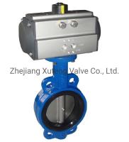 China Auto Sealed Butterfly Valve with Pneumatic Actuator D671-10/16 Customized Request for sale