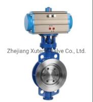 China Auto Sealed Butterfly Valve with Pneumatic Actuator D671-10/16 Customized Request for sale