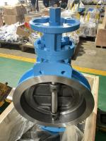 China Double-Eccentric Sealing ANSI Flanged Butterfly Valve for Industrial Applications for sale