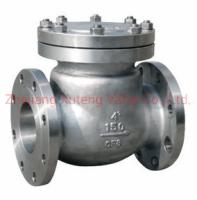China Metal Seal Stainless Steel Flange Swing Check Valve Pn16 H44W for Marine Applications for sale