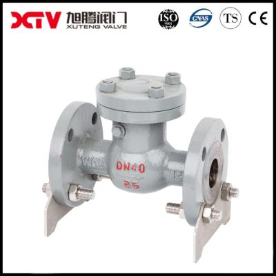 China Metal Seal Stainless Steel 304/316L Flanged Swing Check Valve for Pump System Model for sale