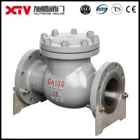 China Metal Seal Stainless Steel 304/316L Flanged Swing Check Valve for Pump System Model for sale