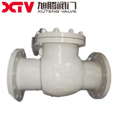 China Industrial Flanged Non Return Valve in Stainless Steel with ANSI 150lb Connection for sale