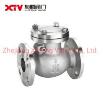 China ANSI 150lb Flanged Stainless Steel Swing Check Valve for Water Media/Non Return Valve for sale
