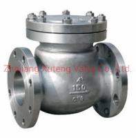China ANSI 150lb Flanged Stainless Steel Swing Check Valve for Water Media/Non Return Valve for sale