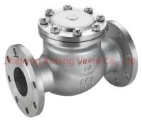 China Stainless Steel ANSI 150lb Industrial Flanged Non Return Valve CE/SGS/ISO9001/TS for sale
