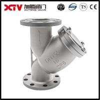 China Flange Connection ANSI 300lb Y Type Stainless Steel Filter SS304 for Easy Maintenance for sale