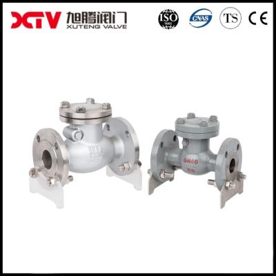 China Flow CF8 CF8m Flange End Swing Check Valve with Preeeure-Temperature Rating GB/T 12224 for sale