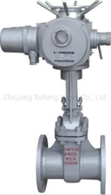China Flange Connection Form Electric Carbon Steel Gate Valve Z940H for Chemical Industry for sale